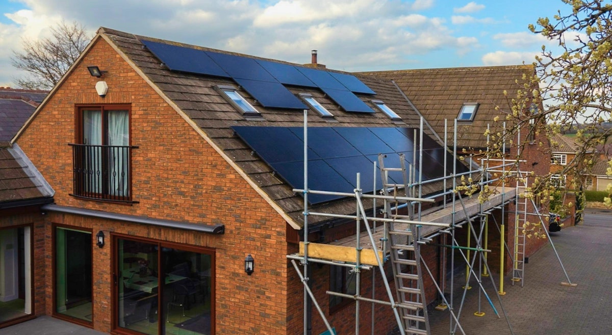 Solar panels and battery storage installed in under 2 weeks
